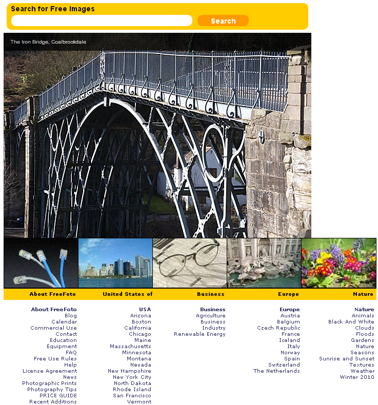 Educational Technology Guy : FreeFoto - thousands of free images to use