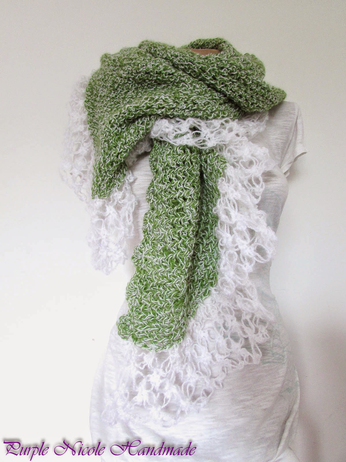 Purple Nicole`s Handmade: Fulare / Saluri elegante colorate handmade