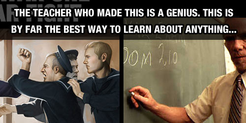 If WWI was a bar fight