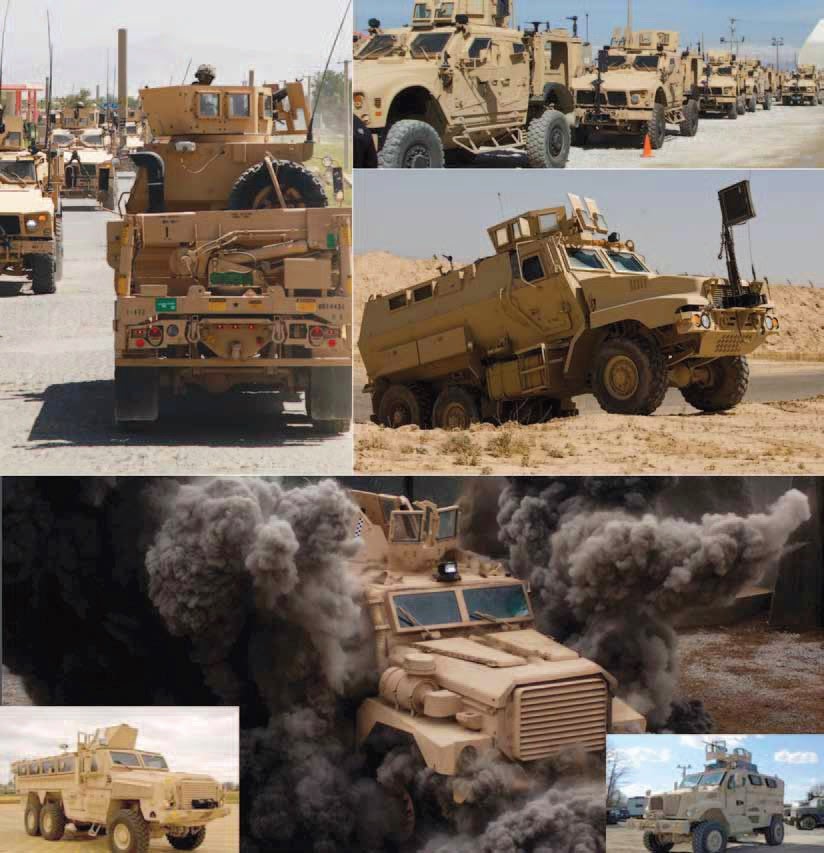 Military Wheeled Fighting Vehicles: MRAP FORCE PROTECTION SAVING LIVES