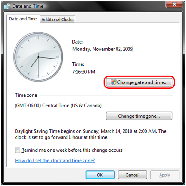 Changing System Date And Time Computer Course Changing System Date And Time Computer Course