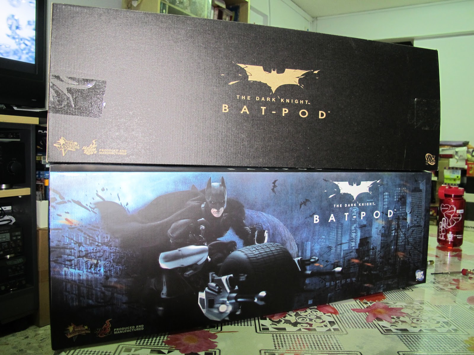 Psycho Ming: Hot Toys Bat-pod (2008 ver. 1)