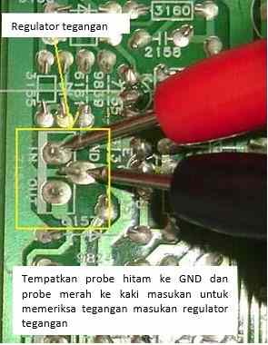 Cara Melakukan Pengecekan pada Komponen IC Regulator Tegangan - Technodand