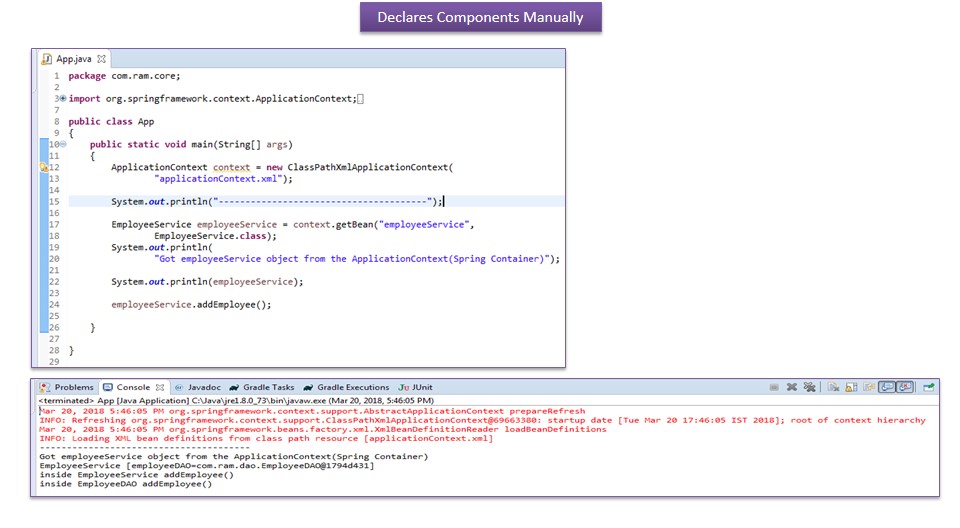 JAVA EE: Spring Auto Scanning Components | Spring Component Scan ...