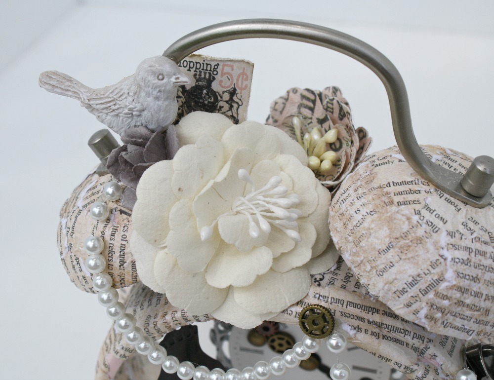 Msliberty Creations: Ingvild Bolme Shabby Chic Altered Clock and ...