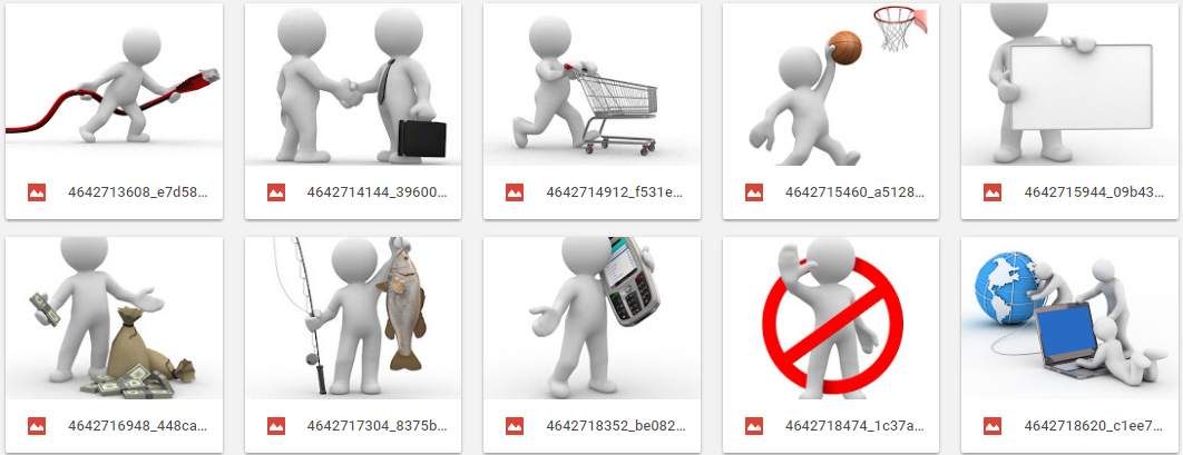 Recursos para Vídeo edición: MONIGOTES
