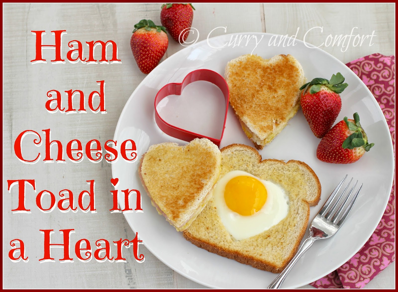 Kitchen Simmer: Ham and Cheese Toad in a Hole/Heart