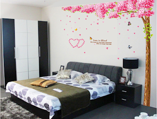 Kombinasi Pemasangan Wall Sticker - Wall Sticker Yogyakarta