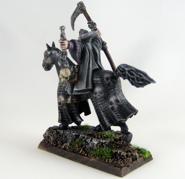 Miniatures Art Team: death wizard on mount of resurrection/mag śmierci ...