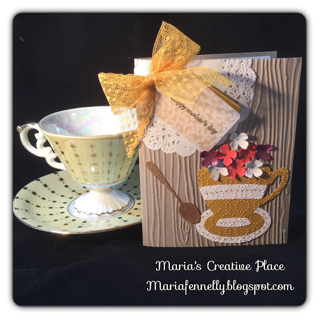 Maria's Creative Place: A Nice Cuppa - Tea Cup Pop Up Card