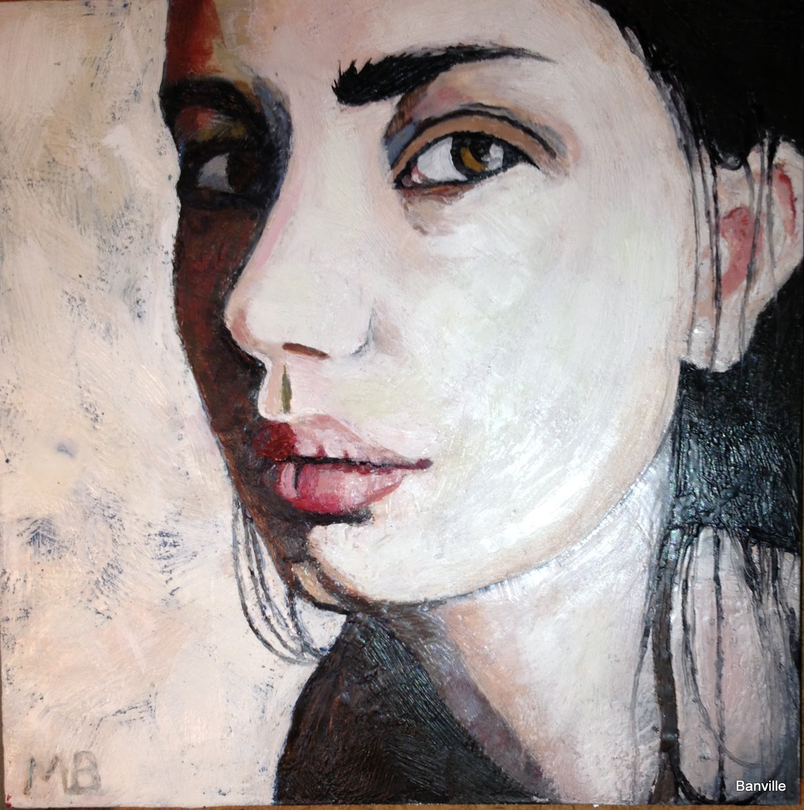 Modern Encaustic Portraits