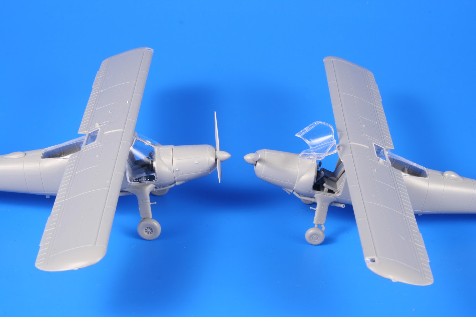 Dornier Do 27 1/72 - assembled test models