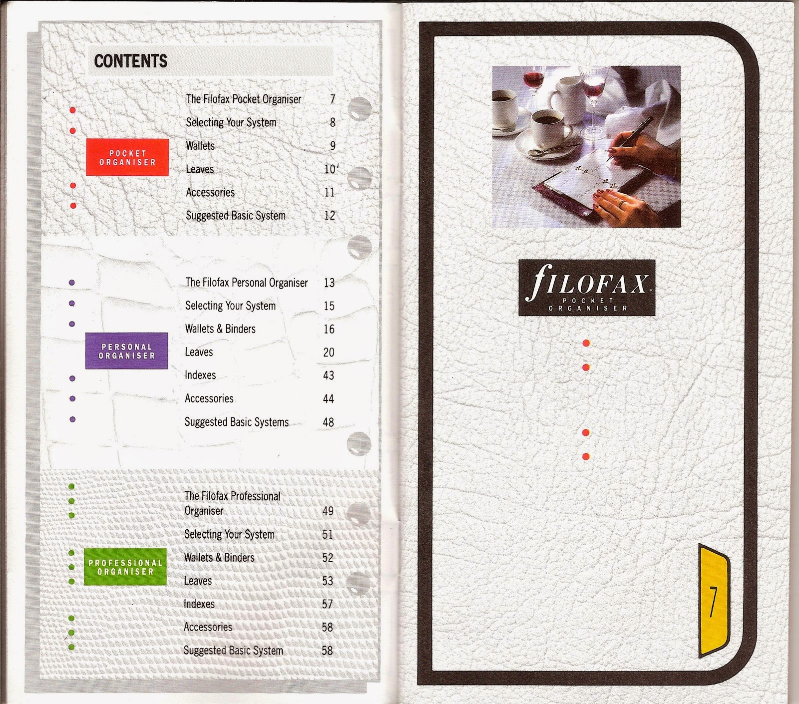 Philofaxy: Filofax Catalogue 1989