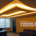 Multi-level gypsum ceiling designs with spot light