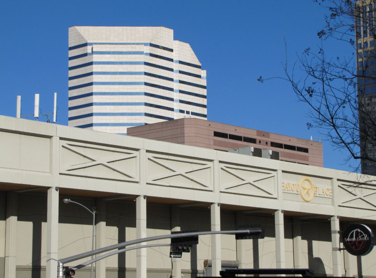 Houston in Pics: Bayou Place Office Leasing - 315 Congress St Downtown