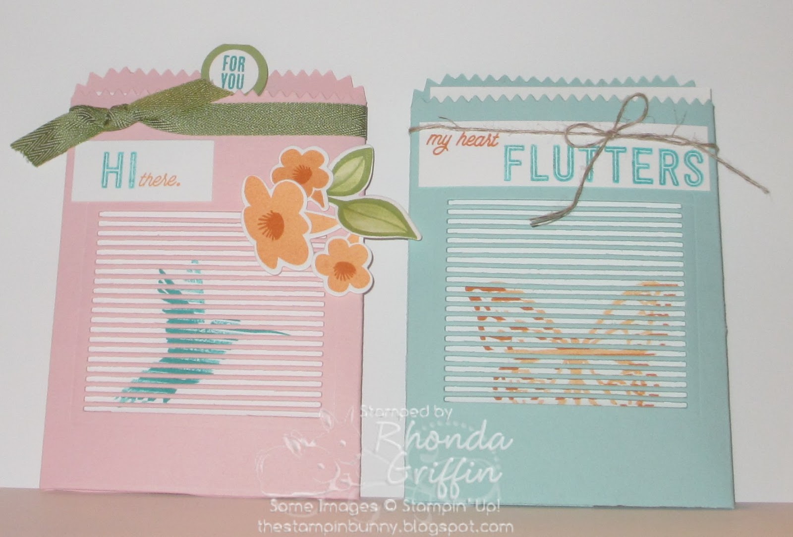 The Stampin' Bunny: You Move Me Stampin Up! set Motion Cards