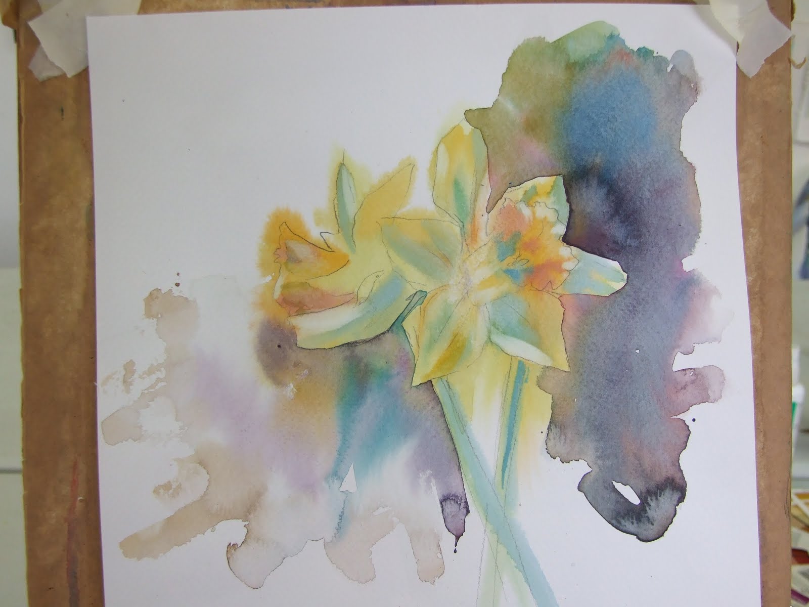 Gilly Marklew watercolour artist and tutor: March 2018