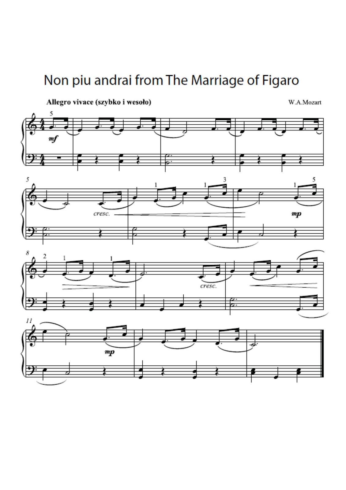 Adriano Dozol - Dicas, Partituras e Vídeos - Teclado | Piano: Non piu ...