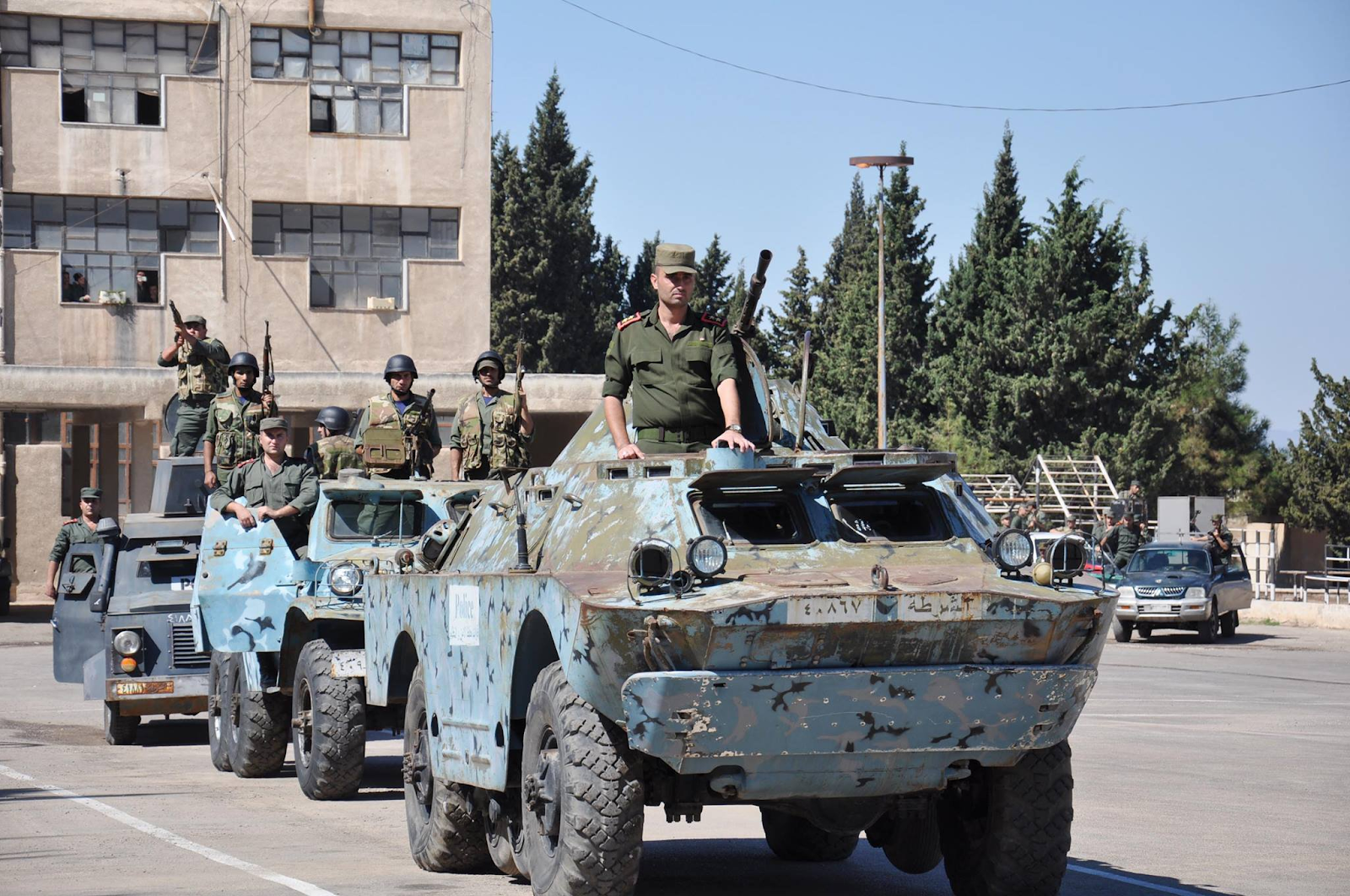 Hide and Peek, Syria’s BRDM-2s - Oryx