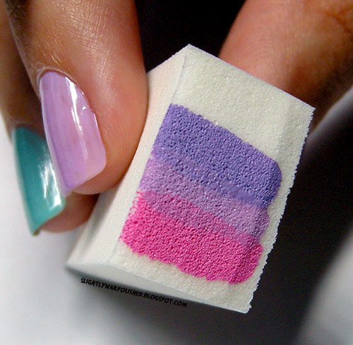Slightly Nail Polished: Gradient Nails Tutorial