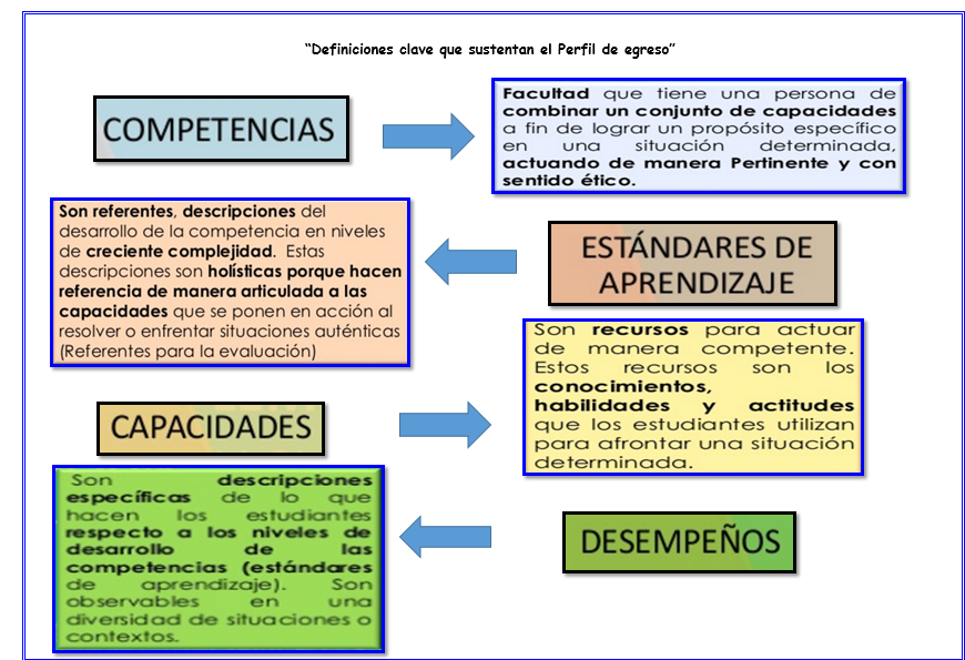 Definiciones clave que sustentan el Perfil de egreso.: Perfil del Egresado