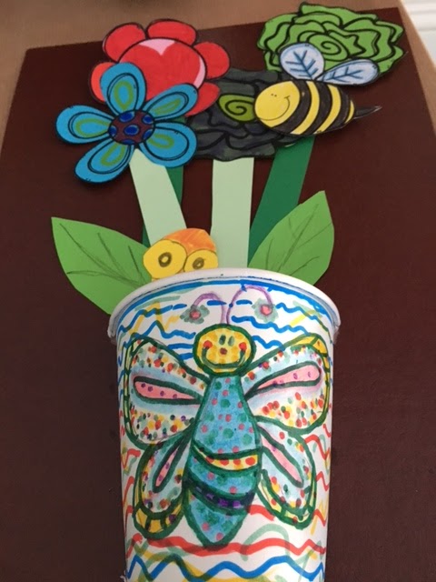 OUR ENGLISH CLASS: Art and craft: I love Spring!!
