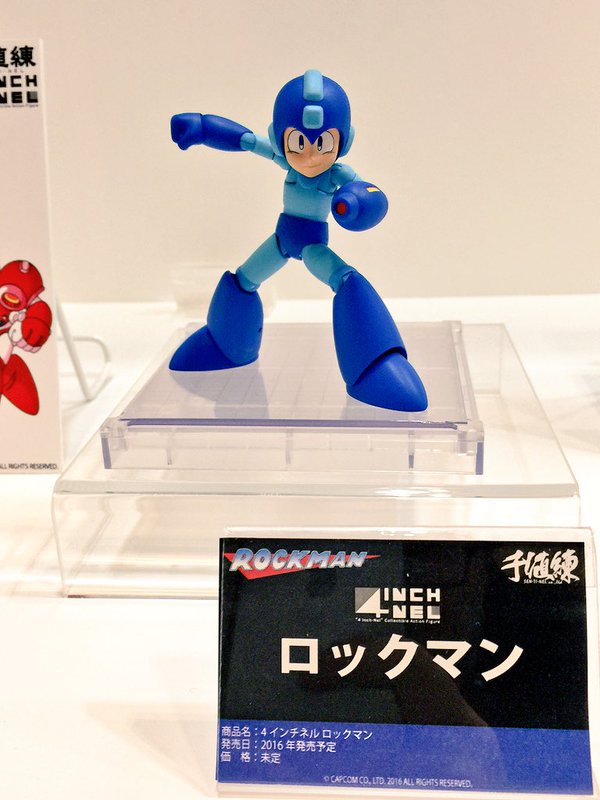 Rockman Corner: Several New Mega Man Figures Revealed at WonderFest
