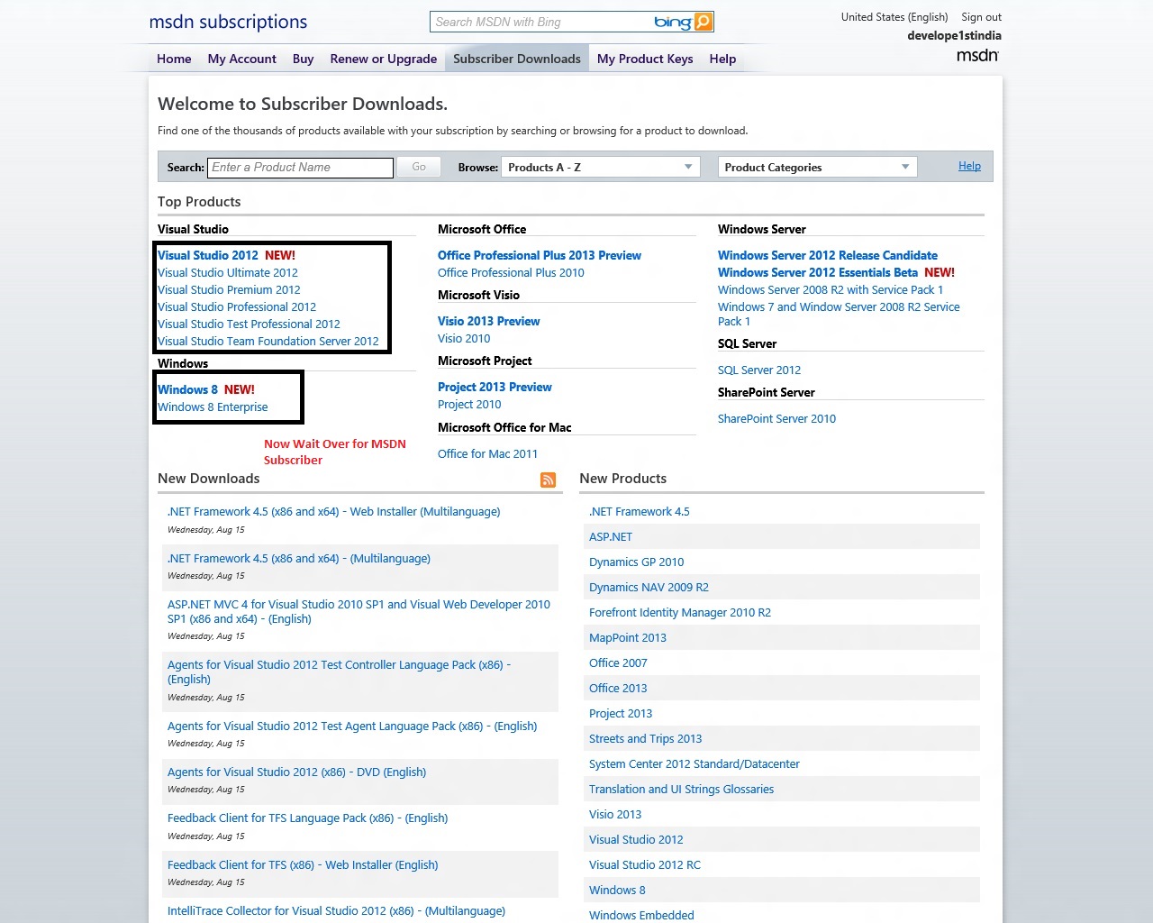 Microsoft Subscriber Downloads Technet