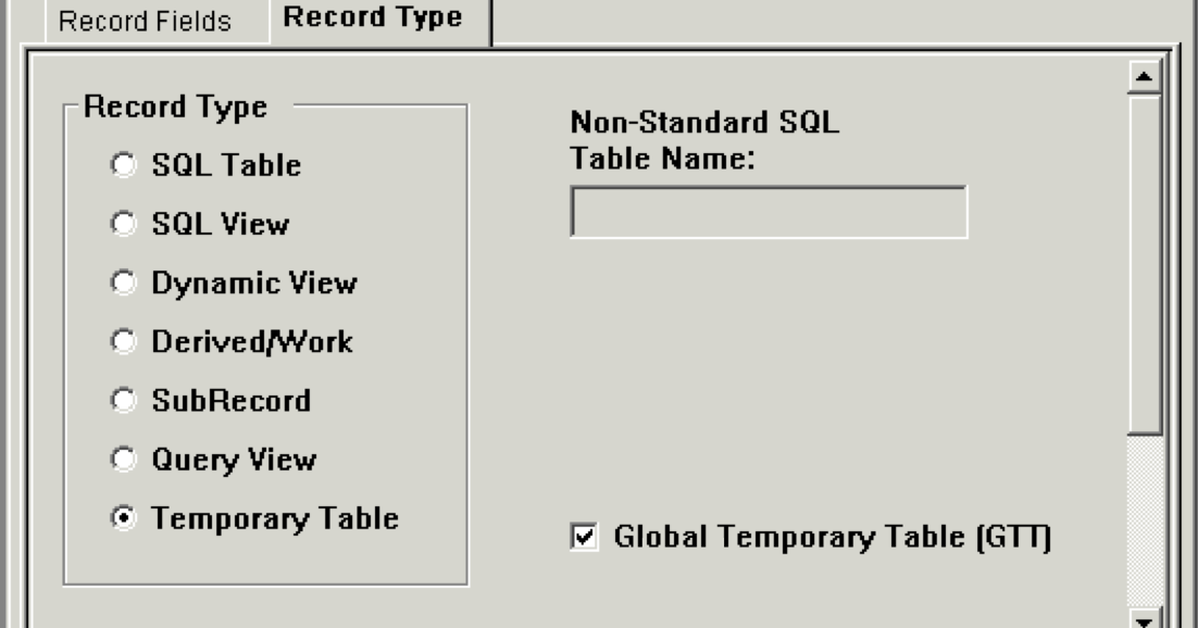 Javiers Peoplesoft Blog Using Global Temporary Tables In Application Engine