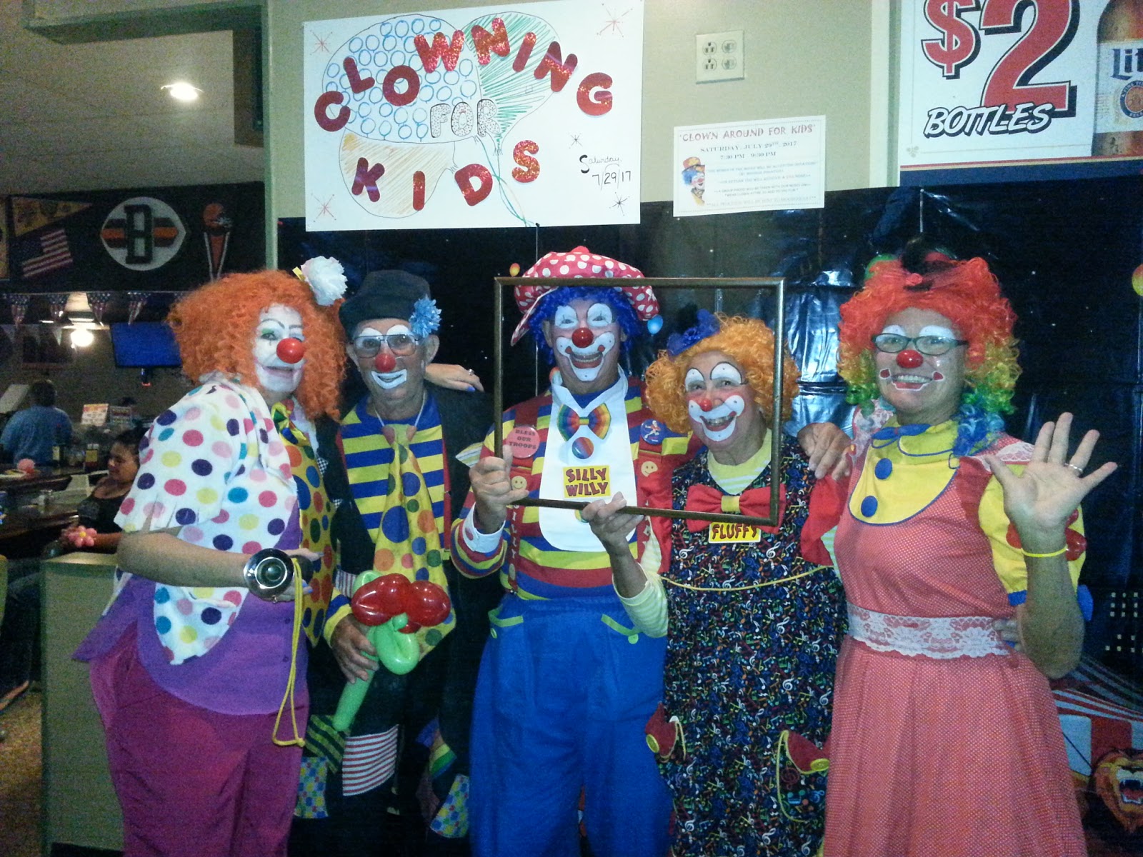 The World of Silly Willy and Fluffy: Toby's Clowns from Lake Placid ...