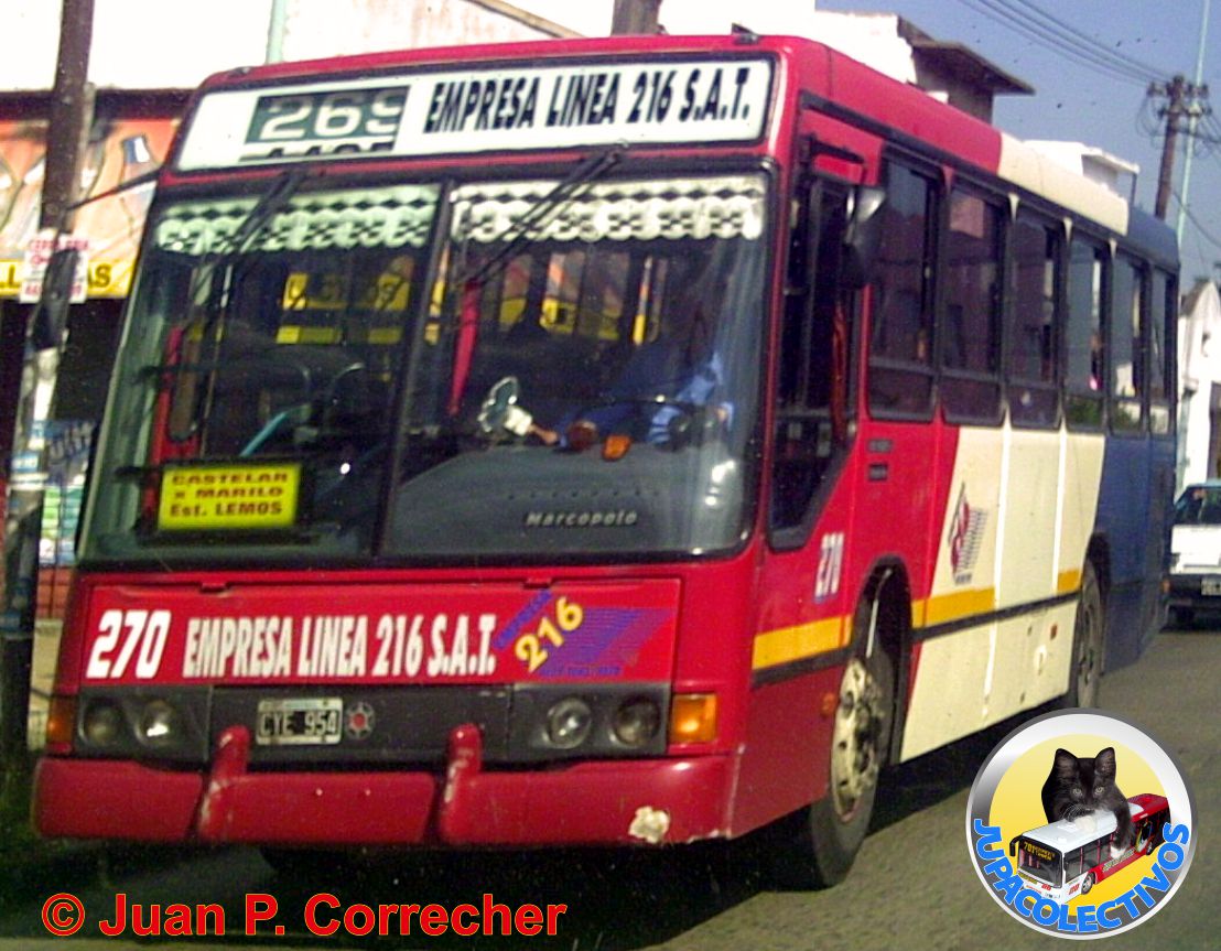 Fotos: Empresa Linea 216 - Linea 269 (1ª parte)