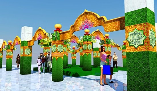 Hari Raya 2014 SketchUp Lay-out