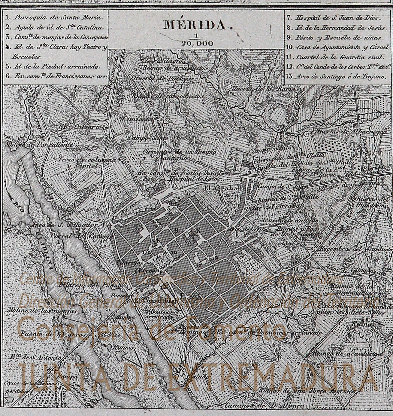 Las carreteras de Extremadura: Las carreteras urbanas de Mérida