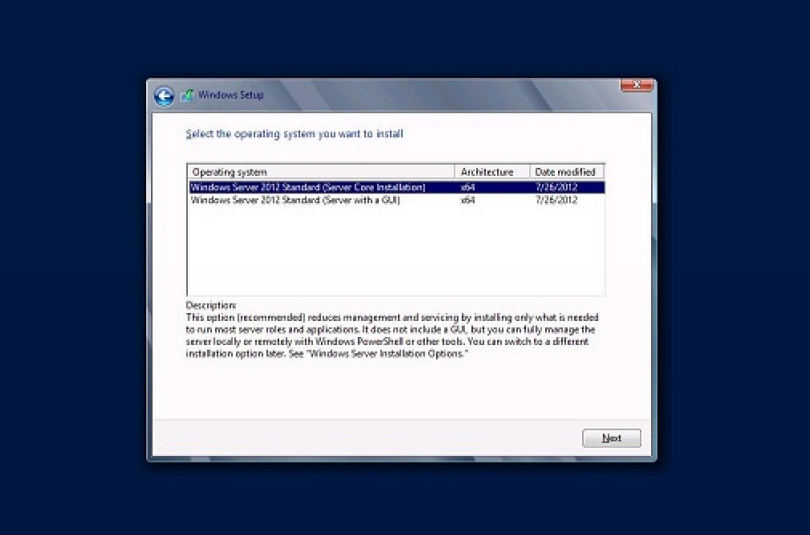 Windows Server 2012