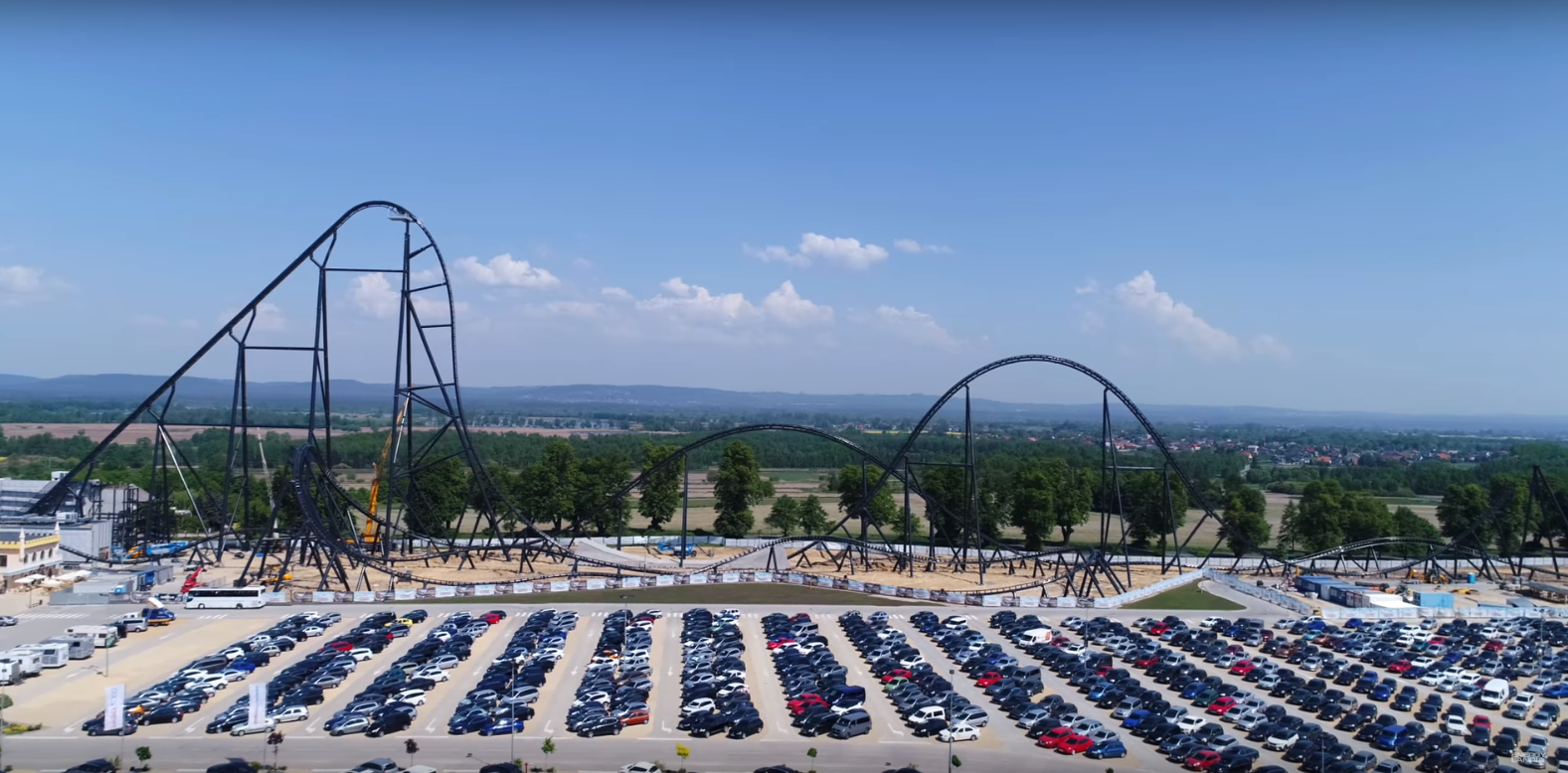 Europe's Tallest and Fastest Coaster Completes Trackwork ...