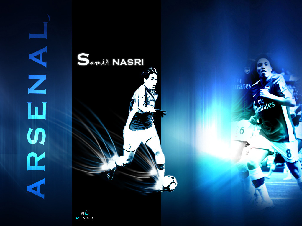 Samir Nasri in Arsenal |best soccer wallpapers|fc wallpapers|college ...