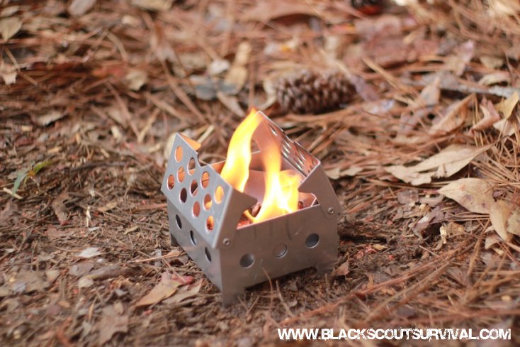 Black Scout Survival: QuickStove: Cube Stove
