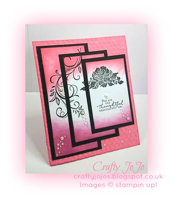 Crafty JoJo`s Blog: Triple stamped card