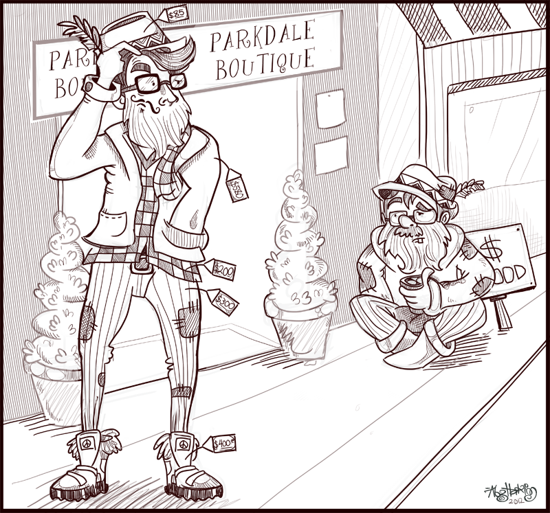 Abz Hakim: Toronto Standard: Editorial Cartoon #3