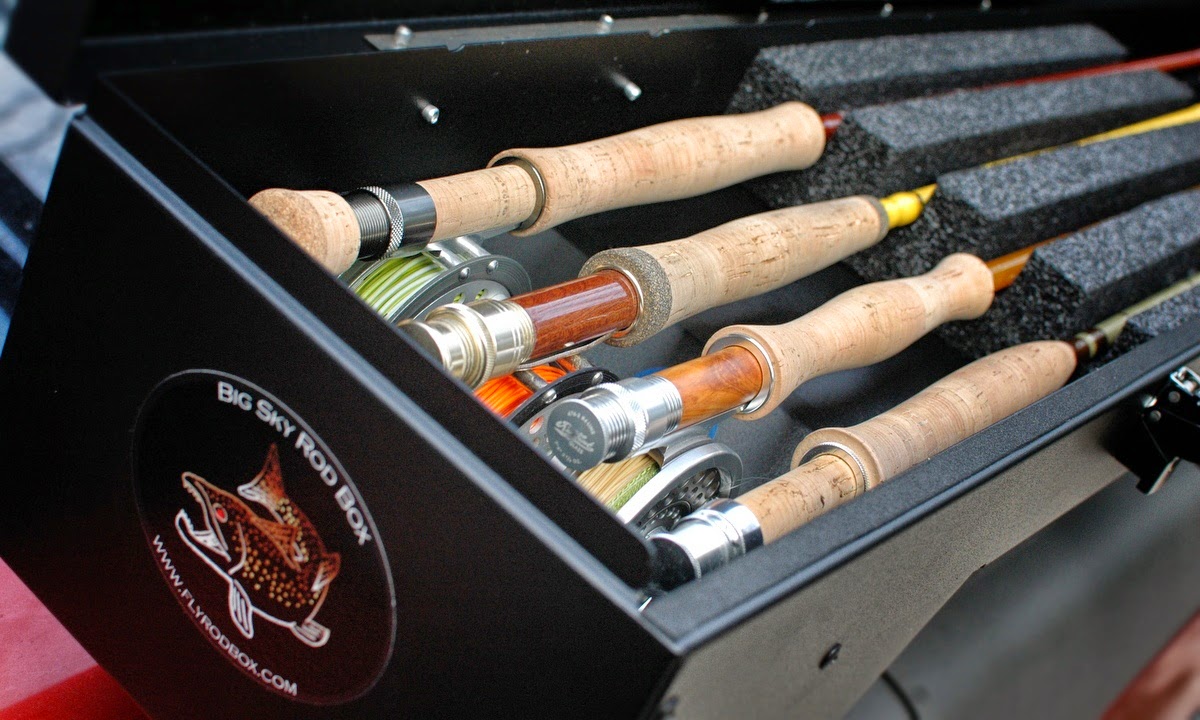 The Fiberglass Manifesto: Big Sky Rod Box - Sculpin Installation