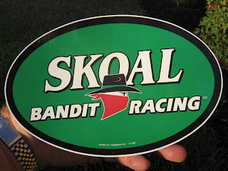 Retro and Vintage Garage: Rare SKOAL BANDIT RACING oval decal 1998