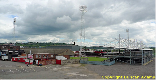 The Rainham End.: Millmoor - Rotherham United