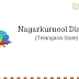 Nagarkurnool District with Mandals in Telangana State
