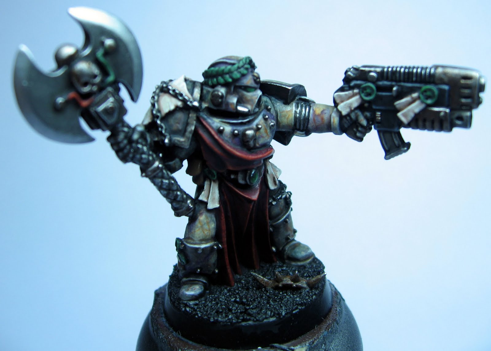 Burned Brush: Inquisitor in power armour - the long awaited update in ...