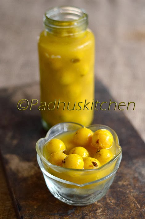 Padhuskitchen: Neer Nellikai-How to make Neer Nellikkai-Gooseberries in ...