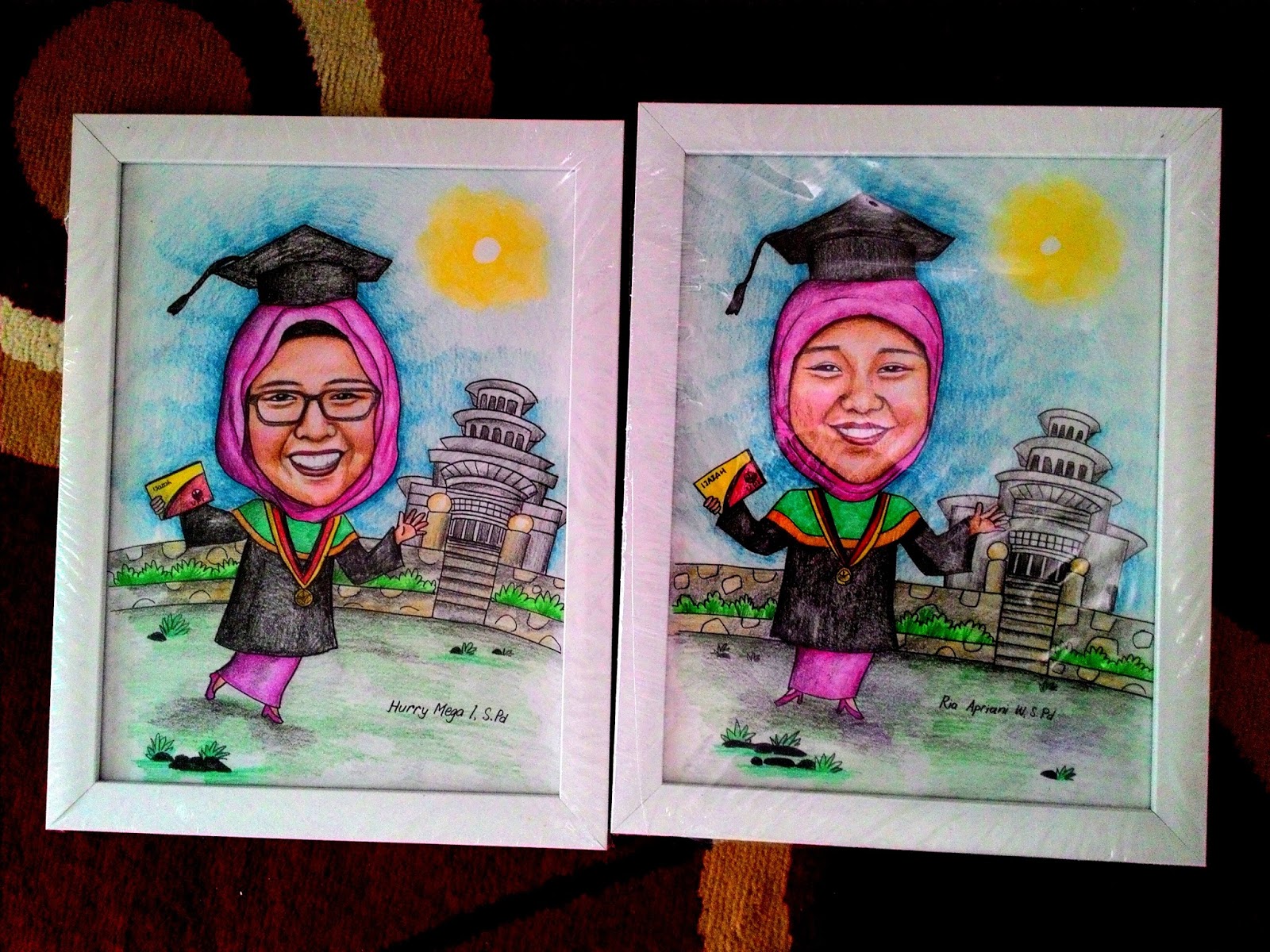 ENITH Caricature : DAFTAR HARGA KARIKATUR + FRAME