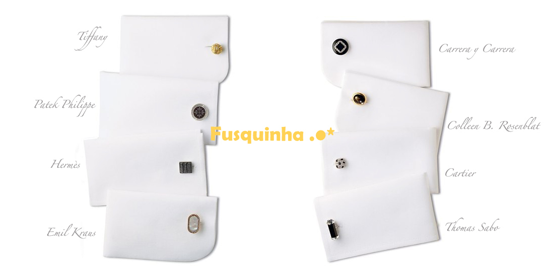 Fusquinha: As clássicas Abotoaduras