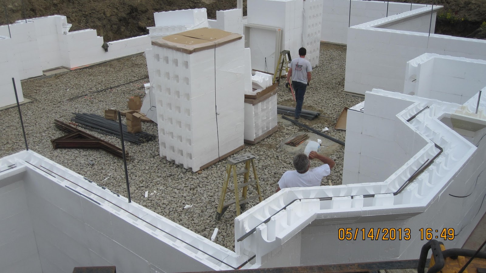 Energy Efficient Building Network: Installing Insulating Concrete Form ...