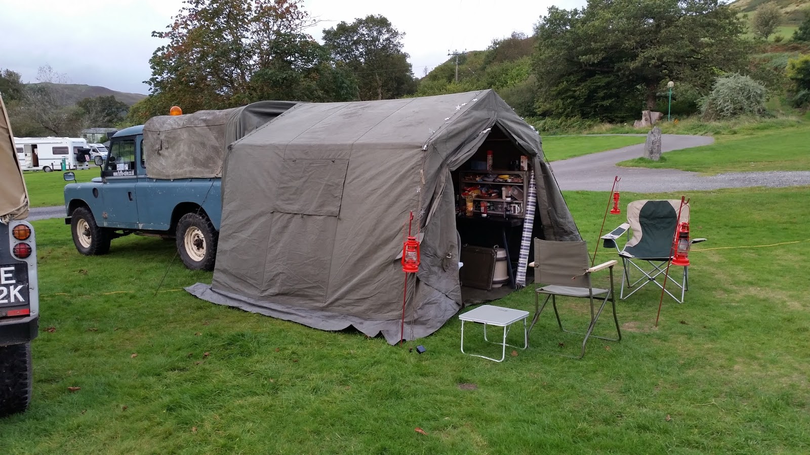 Fluffle-Valve-Express: Military 9x9 Command Post Tent.