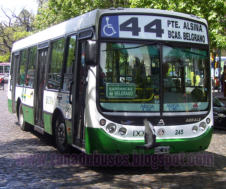 Colectibus - Zona de Buses: LINEA 44